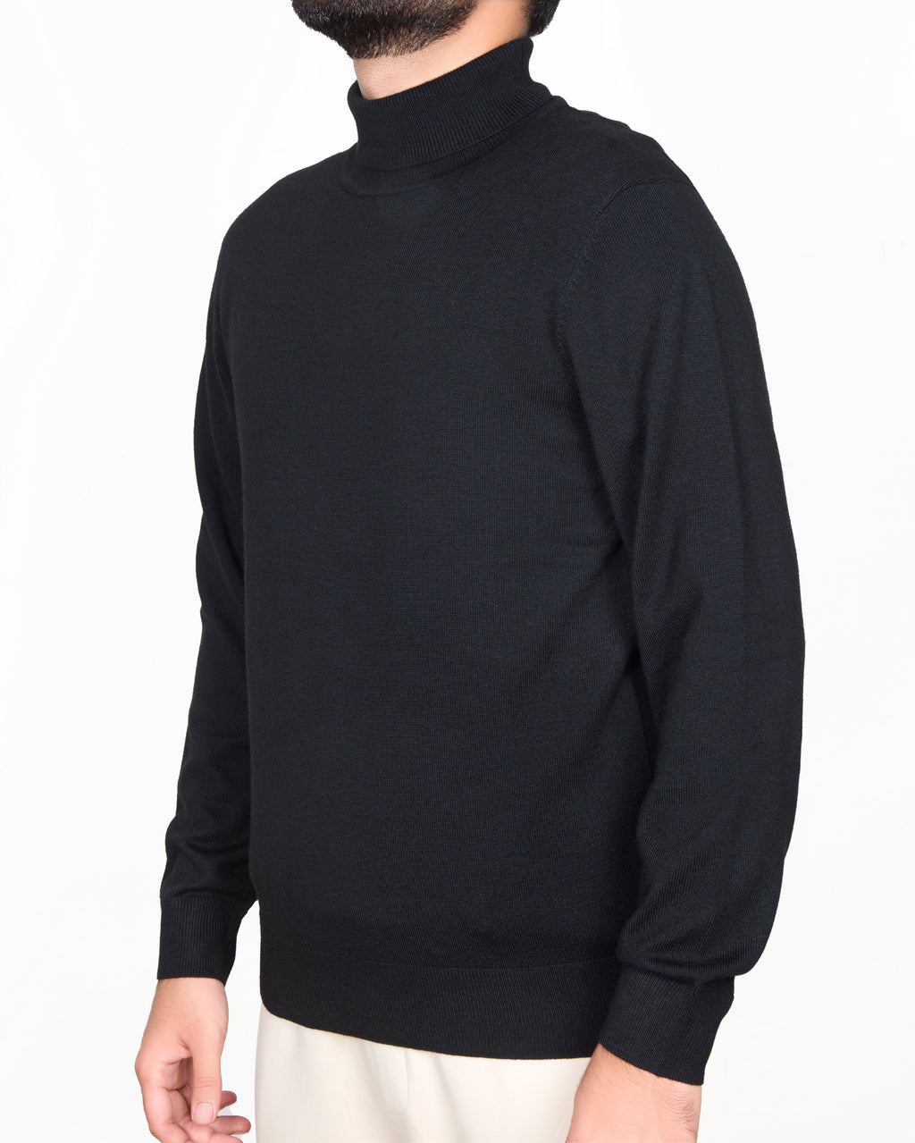 Solid High Neck Anti-Static Sweater – Giordano Pakistan